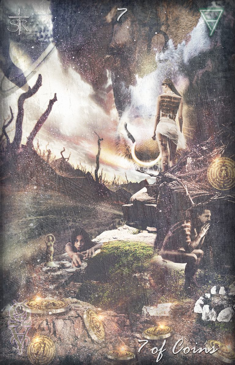 Harmonic Mysteries Tarot-Coins – Simon Ripley Art